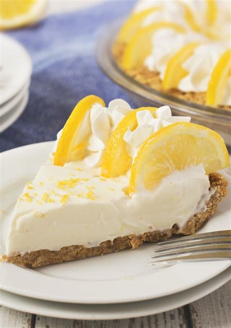 Delicious No Bake Lemon Pie