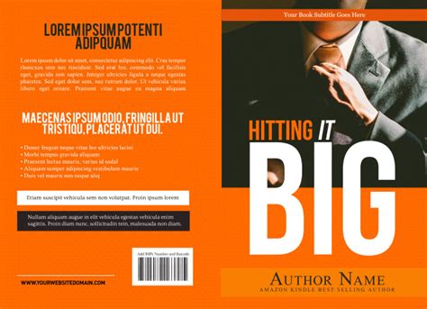 Add Your Book Cover To Ingramspark Book Cover Template By Fosterchic Fiverr