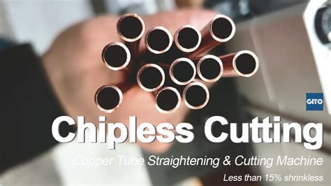 【copper Tube Cutting Machine】straightening And Chipless Cut To Length