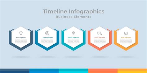 단계가 포함된 비즈니스 데이터 시각화 프로세스 차트 추상 다이어그램 그래프 인포그래픽 옵션 프리미엄 벡터