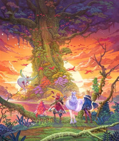 时隔16年后超靓圣剑传说新作 圣剑传说 VISIONS of MANA正式公布 掘金咖