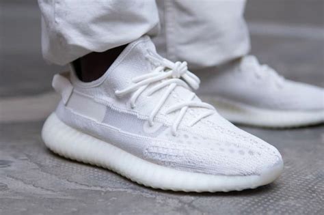 Adidas Yeezy Boost 350 V2 Bone On Foot Look Hypebae