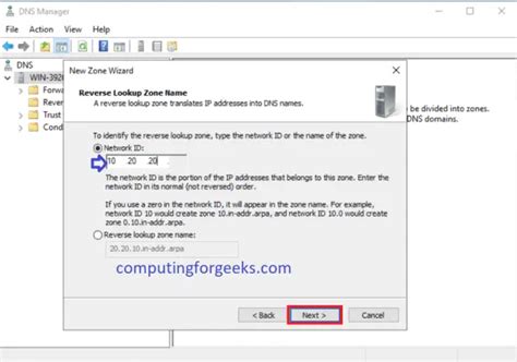 How To Add DNS Reverse Lookup Zone In Windows Server ComputingForGeeks