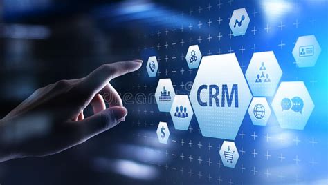 Crm Customer Relationship Management Automation System Software Business And Technology
