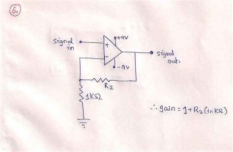 Lm324 Non Inverting Amplifier