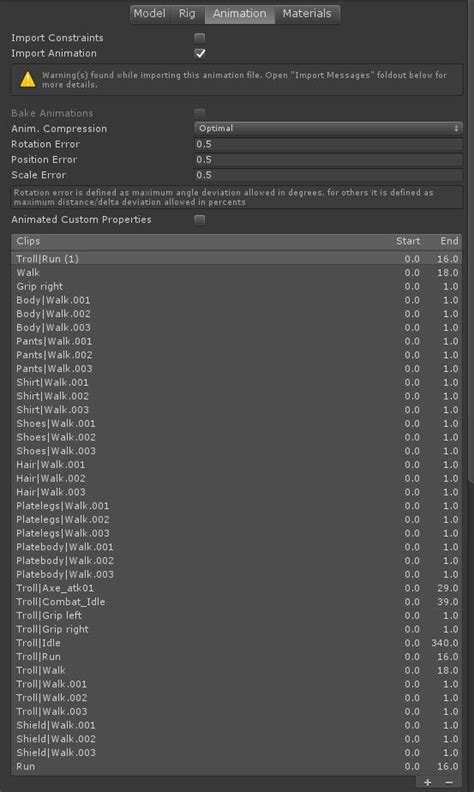 Multiple Animation Fbx Unity Guardlasopa