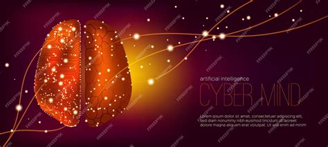 Premium Vector Artificial Intelligence And Cyber Mind Concept