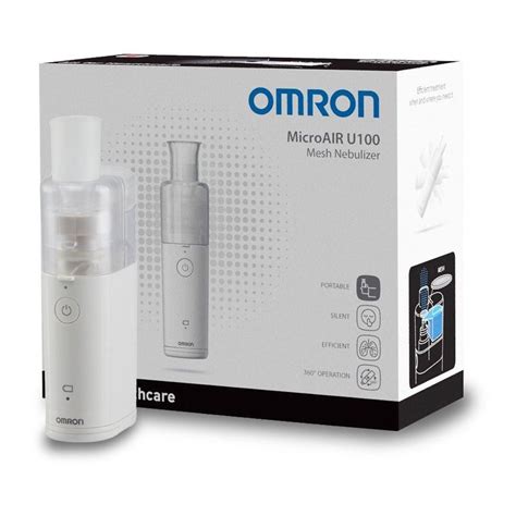 OMRON MicroAIR U100 (NE-U100-E) mesh nebulizer | Inhalatori, inhalatori ...