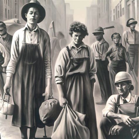 Ai Art About The Great Depression
