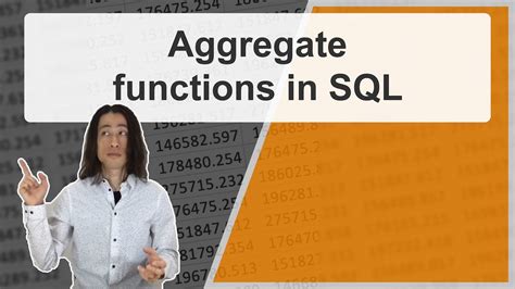 Aggregate Functions Learn Sql With Imdb Database Youtube
