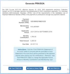 Quick Look On The New SSS Website Beta SSS Inquiries