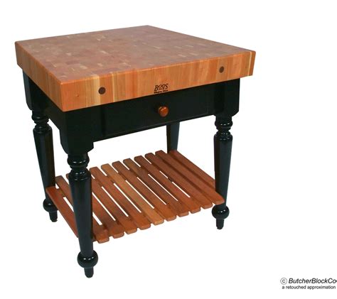 John Boos Le Rustica Shelf Cherry Butcher Block