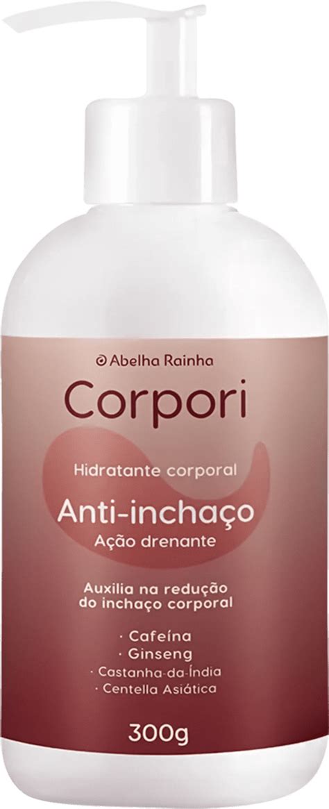 Loção Hidratante Corporal Abelha Rainha Corpori Anti Inchaço Beleza