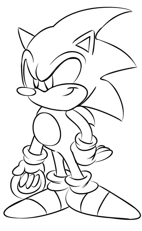 Classic Supersonic Coloring Page Coloring Pages