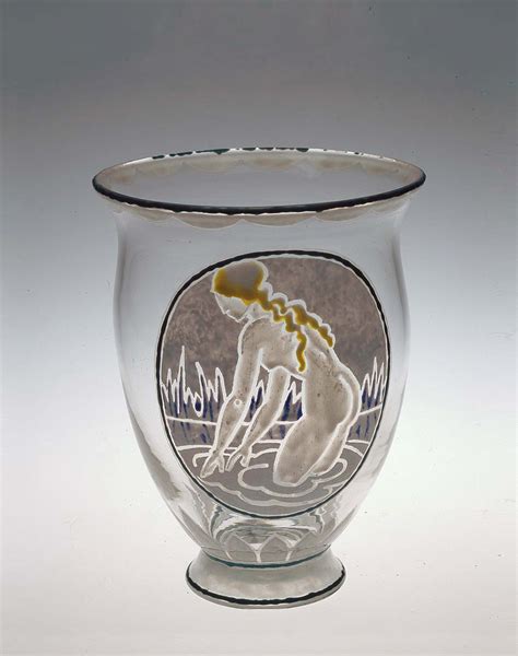 Maurice Marinot Vase 1921 Art Nouveau Art Déco Antiquaire à