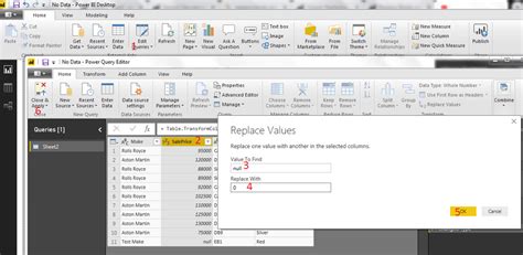 Replace Blank Values With Zero On The Visualizat Microsoft