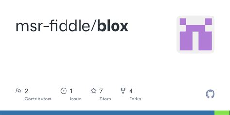 GitHub Msr Fiddle Blox