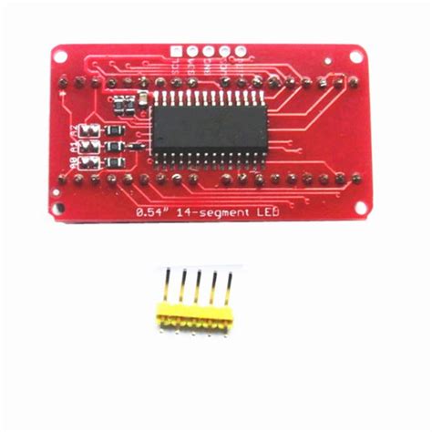 ⚡️buy Max 054inch Red 4bits Digital Tube Led Display Module I2c For