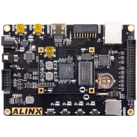 alinx intel fpga development board cyclone 10 development board ax1016 1006 video tutorial