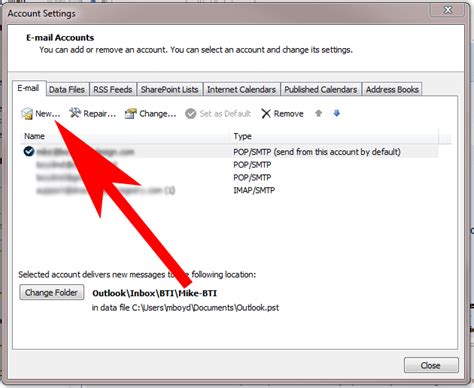 How To Setup Email In Outlook BabedTech Design Inc