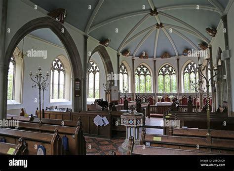 Saint Nicholas Church Nave Moreton Dorchester Dorset England Great