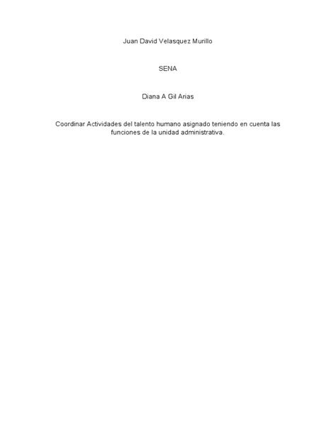 Taller No 1 Mp Procesos Y Procedimientos Pdf Marketing Business