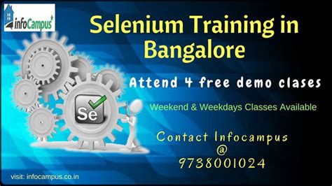 selenium training in bangalore 100 placement assistance