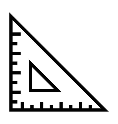 Protractor Measure Geometry Vector Illustration — Stock Vector © Dinosoftlabs 248160340