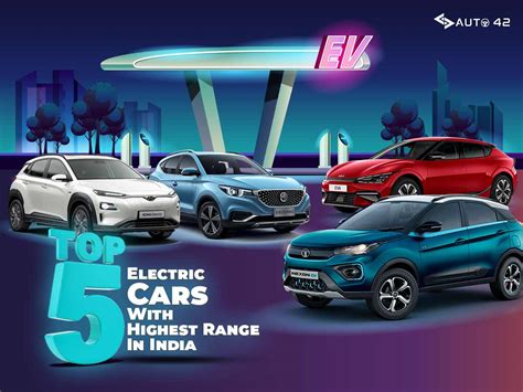 Top Electric Cars In India With Highest Range