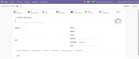 Customers In Odoo 16 Sales Odoo V16 Community Edition Book