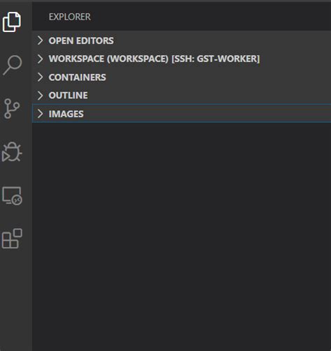 After Update To Docker Container Images Panels Are Disappeared Issue Microsoft