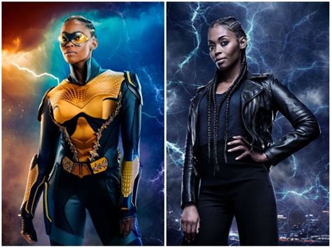 ‘black Lightning Star Nafessa Williams Talks Wearing Thunder Costume