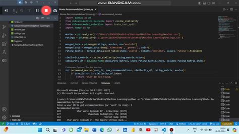 Poornima Rana On Linkedin Datascience Pythonlibraries Movierecommendation Techinnovation