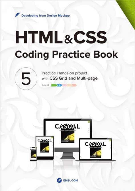 Html And Css Coding Practice Book 5 Ebisucom Epublishing