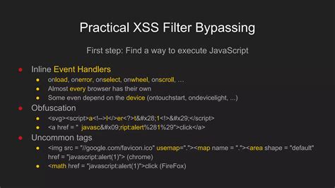 Bypassing Web Application Firewalls And Other Security Filters Ppt