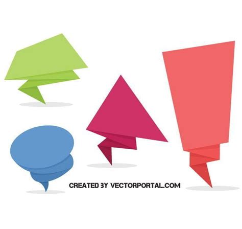 종이 접기 배너 Ai Eps Uidownload