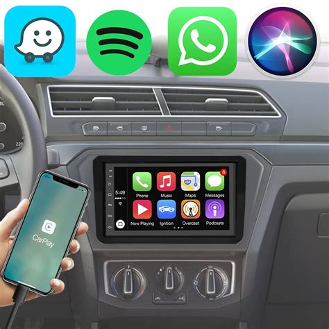 Kit Multimídia Carplay Android Auto Gol Amarok Jetta Fox 7 Polegadas Ecarshop