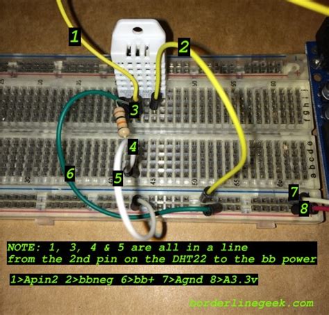 DHT Sensor Wiring For Adafruit DHT Library