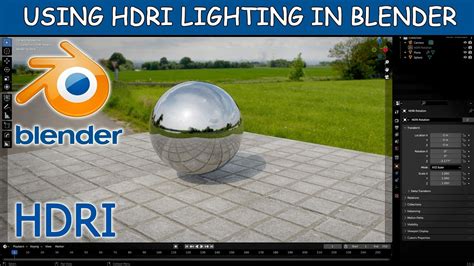 How Do I Make An HDRI Environment Appear In Camera Renders Lighting And Rendering Blender