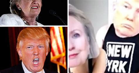 Trump Porn Shocker ‘the Donald Filmed Romping ‘hillary From Behind