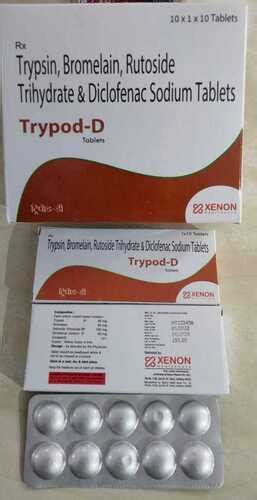 Tablets Trypod D At Best Price In New Delhi Delhi Xenon Pharma Pvt Ltd