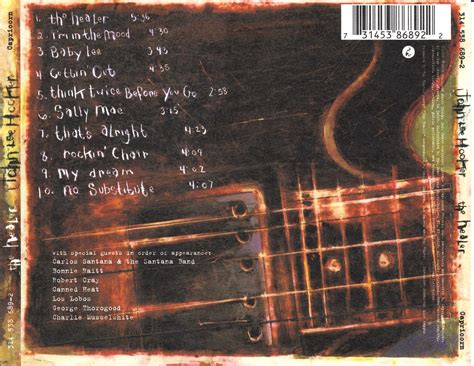 1989 The Healer John Lee Hooker Rockronología