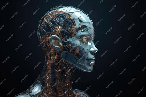 Premium Ai Image Ai Communication Network Artificial Intelligence Data Mining Deep Learning