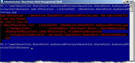 Easy Installing Sharepoint 2010 Solutions With Powershell Waldek Mastykarz