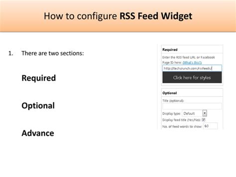 Rss Feed Widget Basic Guide Ppt