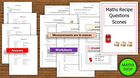 Maths Recipe Questions Gcse 9 1 In Ounces Teaching Resources