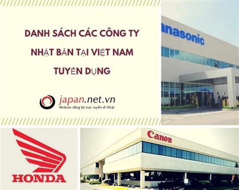 Danh Sách Các Công Ty Nhật Bản Tại Việt Nam Tuyển Dụng Vn