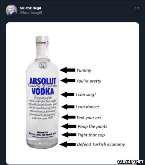 Hic Etik Degil Hicetikdegill 000 I Yummy Absolut Youre Pretty Country