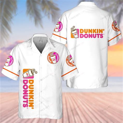 Dunkin Donuts Hawaiian Shirt 3hs H9h2 Nousty