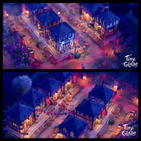 Asian Market In Tiny Glade Glade Base Building Indie Games